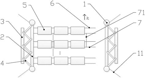 一种抗风柔性光伏支架的制作方法