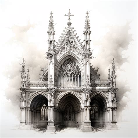 Best 13 Drawing Of Gothic Architecture Details Artofit