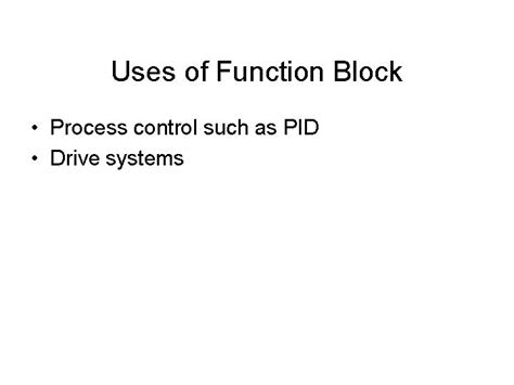 introduction to control logix function block function block