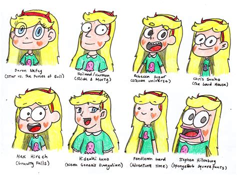Star In 8 Different Styles By Finnjr63 On Deviantart