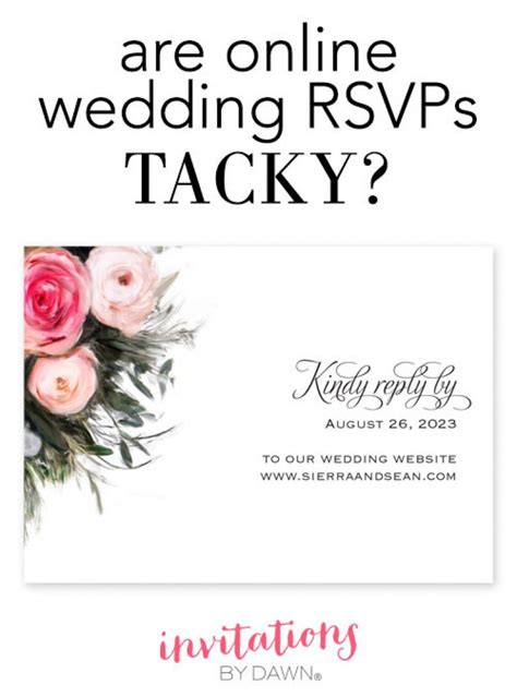 Are Online Wedding RSVPs Tacky Wedding Rsvps Online Wedding Wedding Website Rsvp