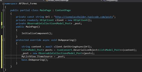 Consumir Api Rest En Xamarinforms Luis David De La Cruz Blog