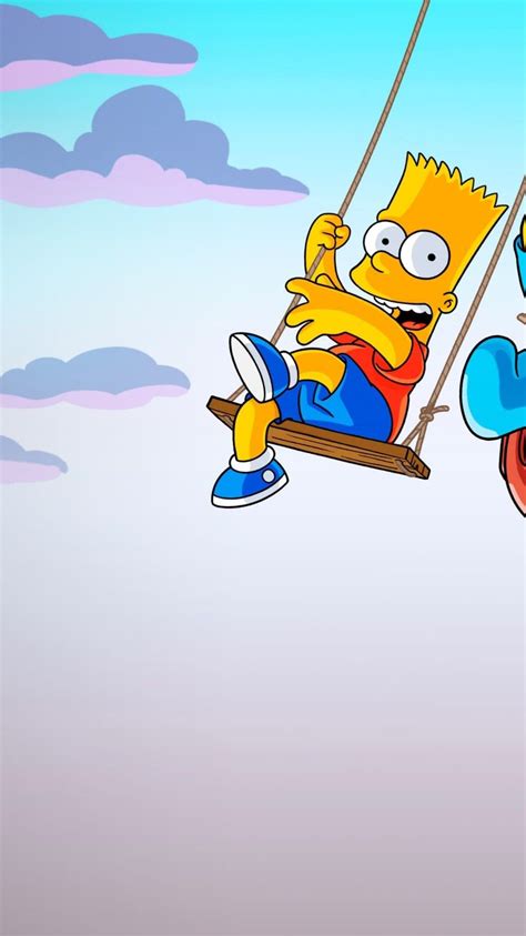 Bart Simpson With Money Blue Wallpaper Fisoloji Artofit