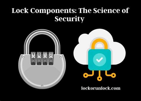 Lock Components The Science Of Security Lock Or Unlock