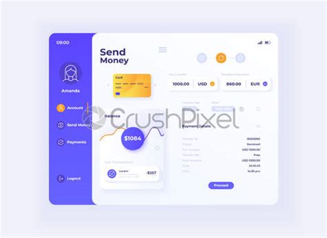 Online Payment Application Smartphone Interface Vector Template Mobile App Page Stock Vector