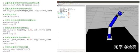 ROS入门学习之七Moveit机械臂控制 知乎