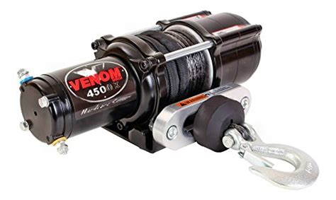 Venom Winch 4500lb Utv Winch With Model Specifc Mount Fits 14 21 Polaris Rzr Rzr 4 General 900