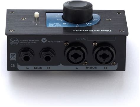 Sm Pro Audio Nano Patch Passive Volume Control Zzounds