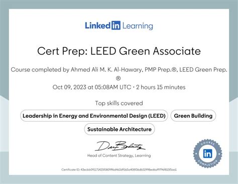 Ahmed Ali M K Mohamed Al Hawary On Linkedin Certificate Of Completion