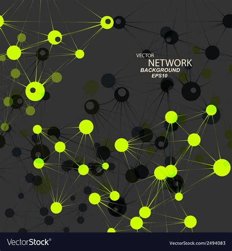 Network Connection And Dna Eps 10 Royalty Free Vector Image