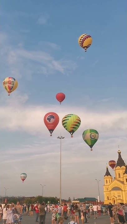 Воздушные шары над Нижним Новгородом 2021 Shorts Youtube