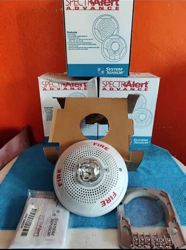 Alarma Bocina Con Lámpara Estroboscopica Spscw System Sensor Mercadolibre