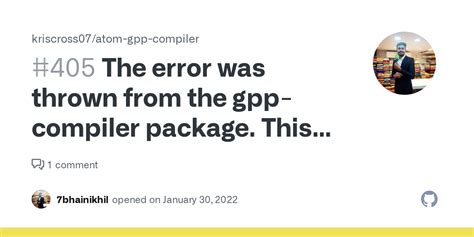 The Error Was Thrown From The Gpp Compiler Package This Issue Has Already Been Reported