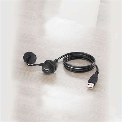 Lshitech Circular Electrical Inline Waterproof Usb Aviation Connector