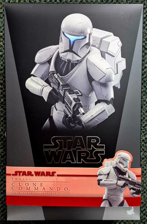 Hot Toys Tms131 Star Wars The Bad Batch Clone Commando 1 6 Scale Figure