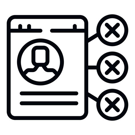 Account Blocking Icon Outline Vector Internet Lock 22592644 Vector Art At Vecteezy