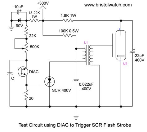 Simple Diac Based Relaxation Oscillator Pulse Generator