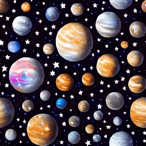 Moons Stars And Planets Graphic · Creative Fabrica