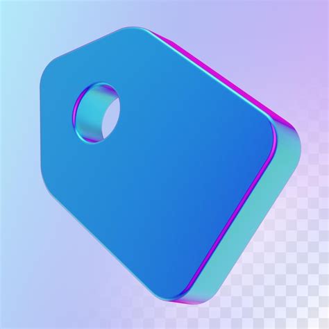 Premium Psd 3d Rendering Cursor Holographic Illustration