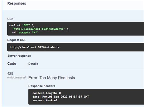 Rate Limiting In NET