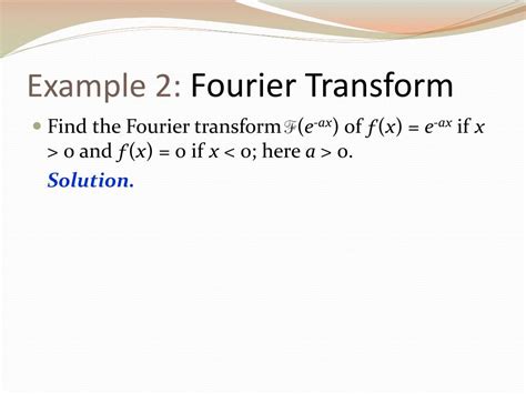 ppt engineering mathematics class 15 fourier series integrals and