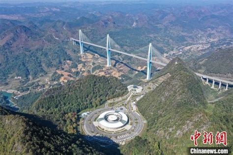 贵州平塘天空之桥高速服务区成网红打卡地 腾讯新闻