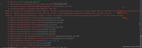 Binary Xml File Line 94 In Combottomnavigationlayoutactivitymain Error Inflating Class