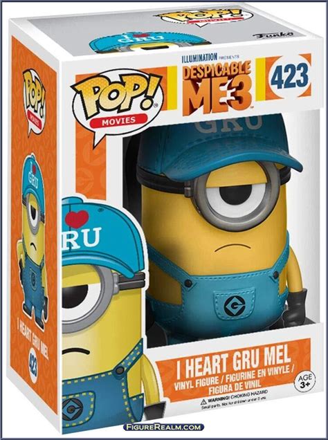 I Heart Gru Mel Despicable Me 3 Pop Vinyl Figures Funko Action