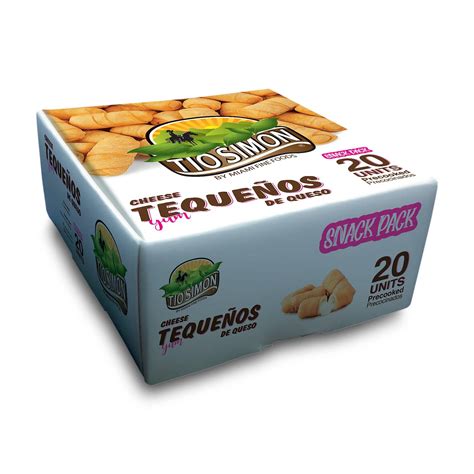 Buy Tio Simon Pre Cooked Tequeños Frozen Cheese Filled Sticks Cheese 20 Units Online At