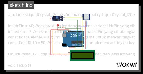 ldr dan pir wokwi esp32 stm32 arduino simulator