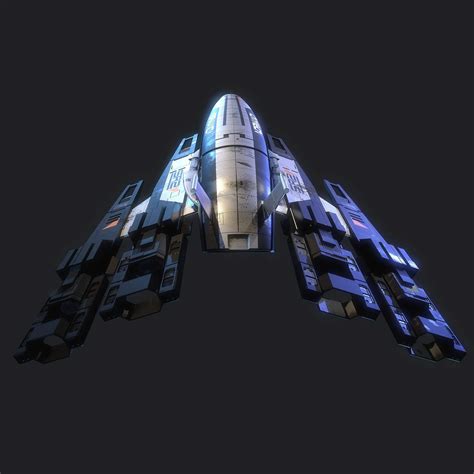 Normandy Sr 2 Mass Effect 3d Model By Katedra604