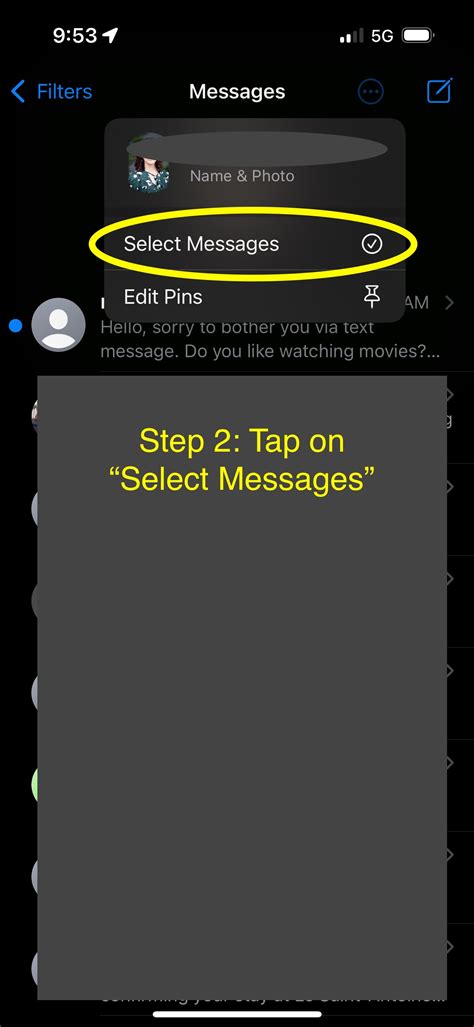 Deleting And Reporting Junk Text Messages Apple Community