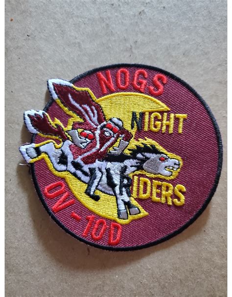 Nogs Night Riders Ov 10d 27 Patch Fort Worth Aviation Museum