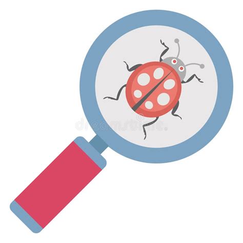 Bug Tracking Icon Stock Vector Illustration Of Sign 118938461