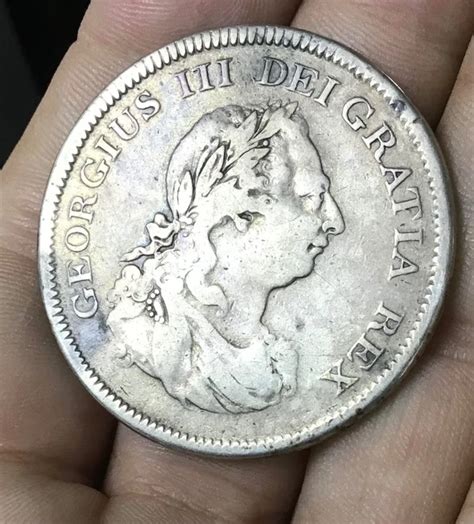 Very Rare King George Iii Emergency Issue 1804 1 Dollar Five Shilling