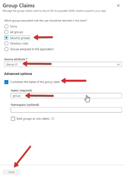 Setting Up Security Assertion Markup Language SAML