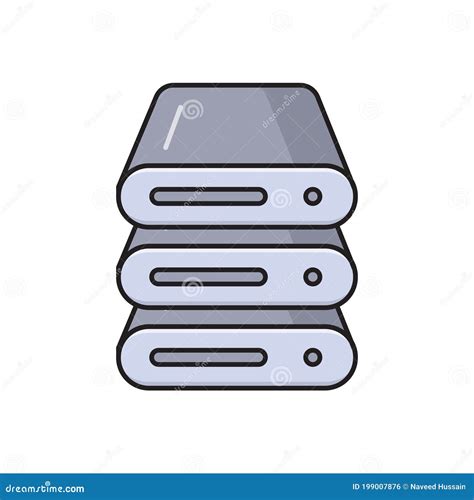 Mainframe Icon Vector From Computers And Network Collection Thin Line Mainframe Outline Icon