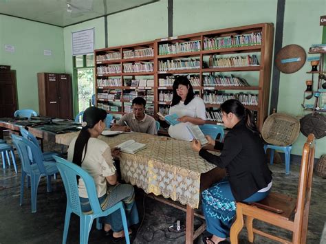 မိုင်းပန်မြို့နယ် လူထုအခြေပြုဗဟိုဌာန Community Centre ခန်းမ၌ စာဖတ်ဝိုင်း ကျင်းပပြုလုပ