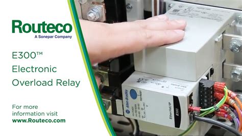 Industrial Control Gear E300™ Electronic Overload Relay From Allen