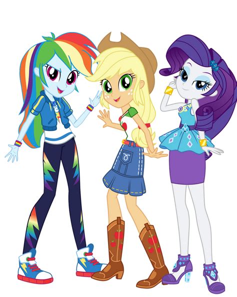 Rainbow Dash Applejack Rarity By Malcolmporter2011 On Deviantart