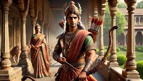 Arjuna Legendary Archer In Indian Mythology