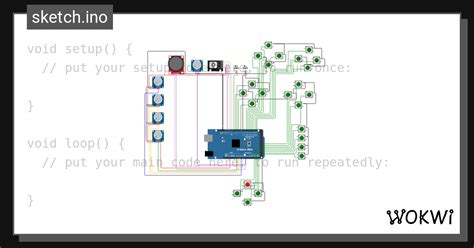 Wokwi Online ESP STM Arduino Simulator