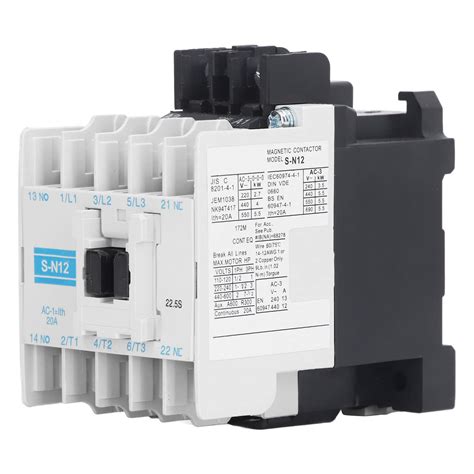 Contactor De Ca Con Interruptor Abs De 3 Polos Magnético Eléctrico Industrial De Alta
