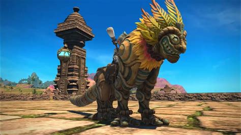 Ffxiv Quaqua Aloalo Island Mount Youtube