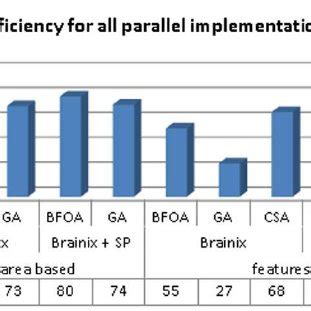 Parallel Efficiency Obtained In All Experiments Download Scientific Diagram