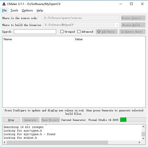 Cmake生成opencv解决方案andand编译opencv源码编译opencv时opencvconfigcmake的生成 Csdn博客
