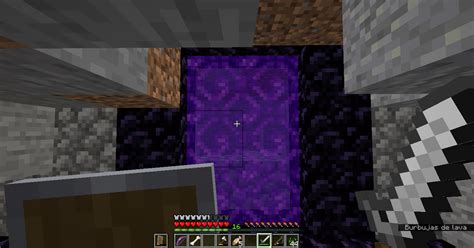 I Built A Nether Portal Using The Speedrunner Tecnique P Going To The Nether Soon R Minecraft