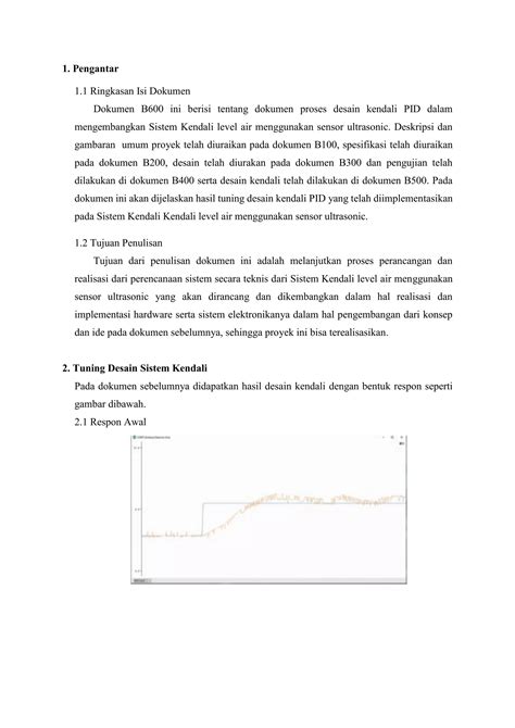 Sistem Kendali Volume Air Pada Air Isi Ulang Dengan Ultrasonic Metode Pid Berbasis Arduino Pdf