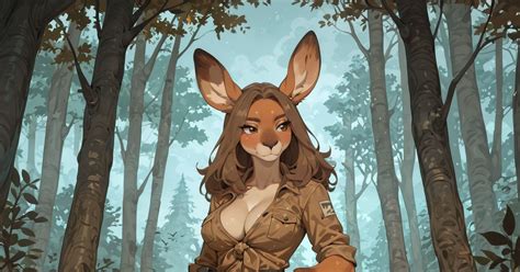 Anthro Furry Girl Kangaroo Girl Pixiv