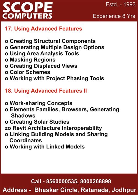 Revit Architect Training Syllabus 1pdf